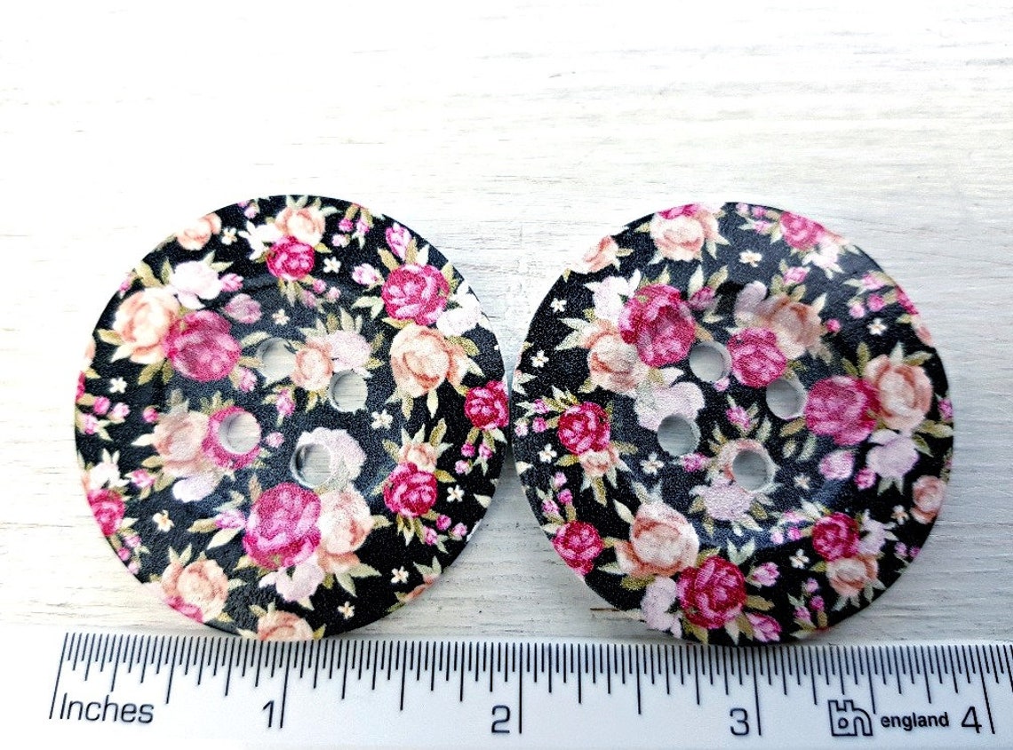 Extra Large Buttons Wooden Buttons Large Buttons Oversized - Etsy