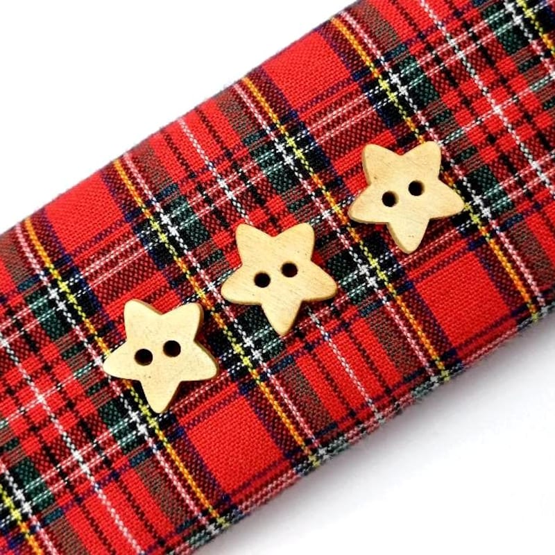 Christmas Buttons - Etsy