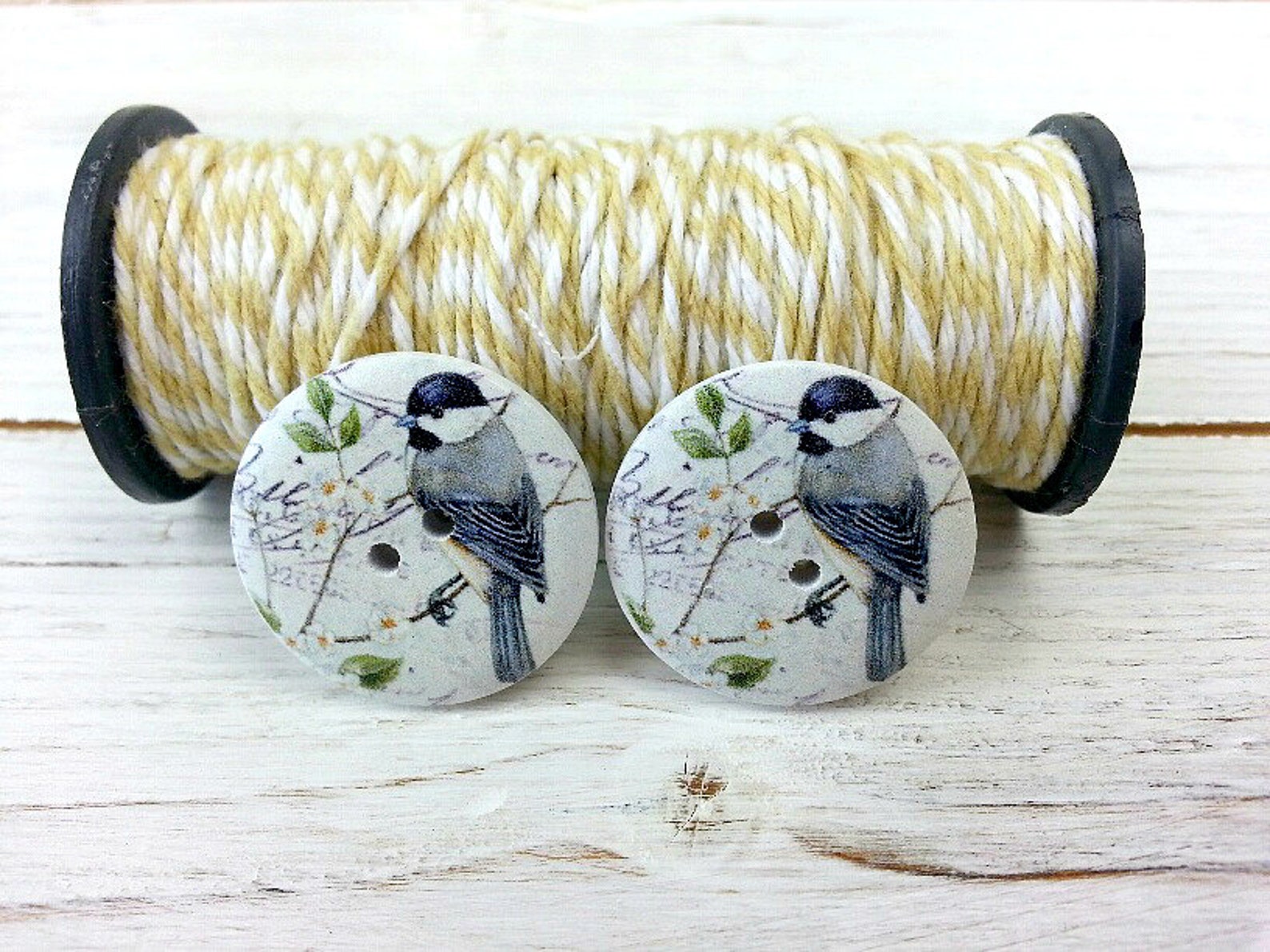 Bird Buttons Wooden Buttons Sewing Buttons Craft Buttons | Etsy