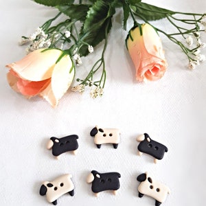 Cute Sheep Buttons, Sew Thru Sheep Farm Novelty Buttons, Dress It up ...