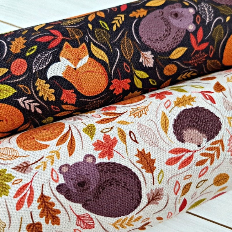 Woodland Fabric - Etsy