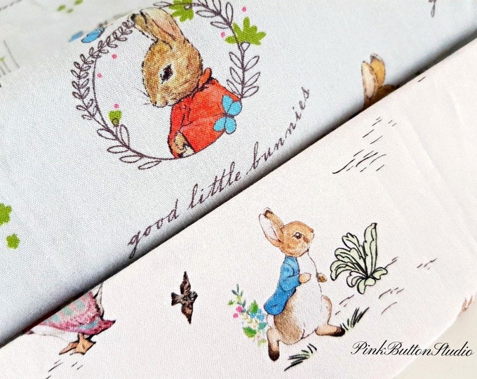 Peter Rabbit Fabric Beatrix Potter Fabric 100% Cotton Baby - Etsy