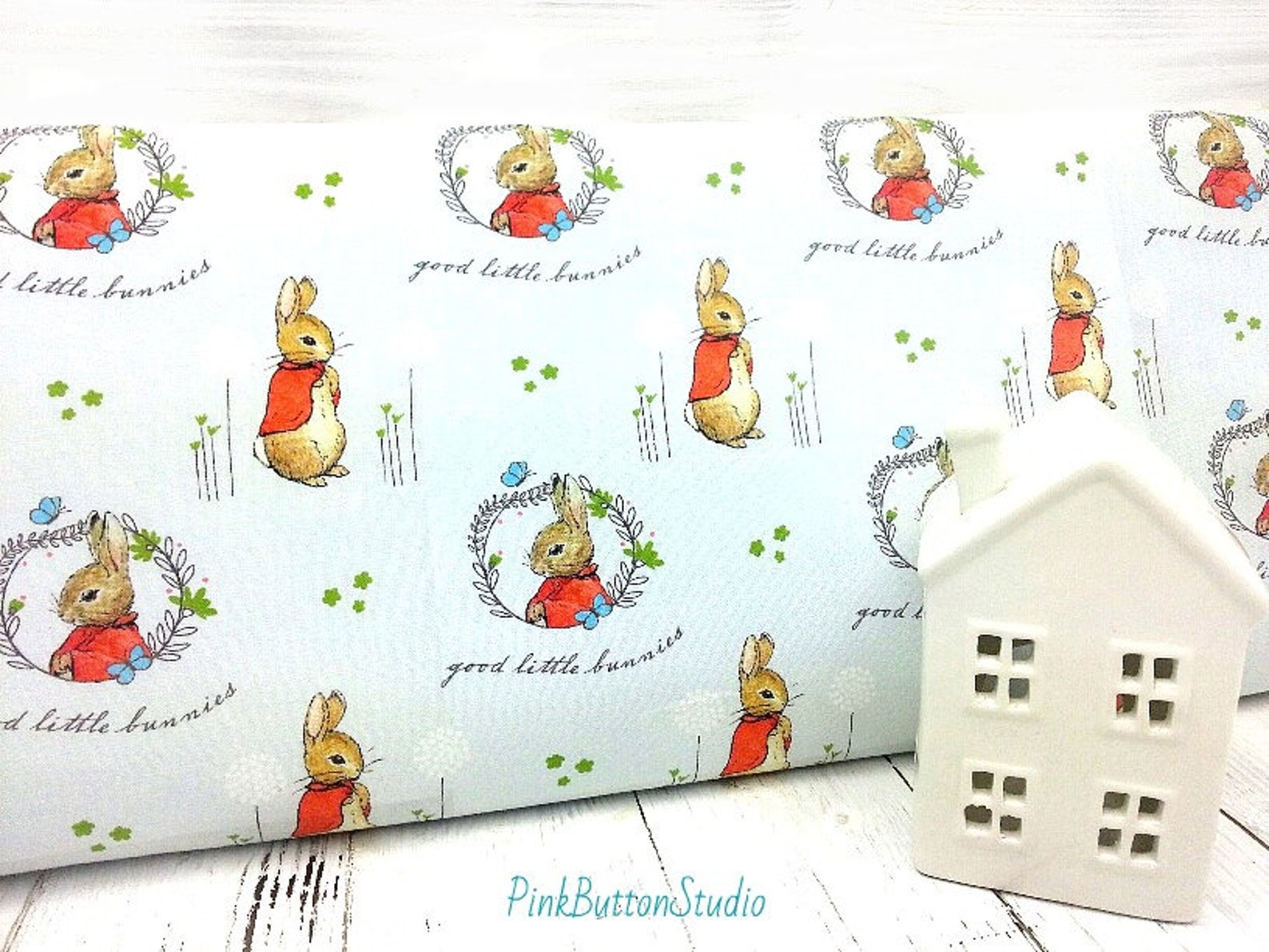Peter Rabbit Fabric Beatrix Potter Fabric 100% Cotton Baby - Etsy