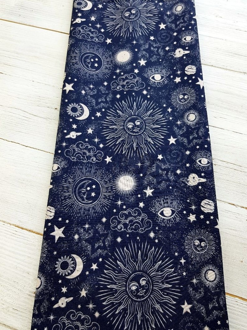 Space Fabric 100% Cotton Amazing Stars Planets Print - Etsy