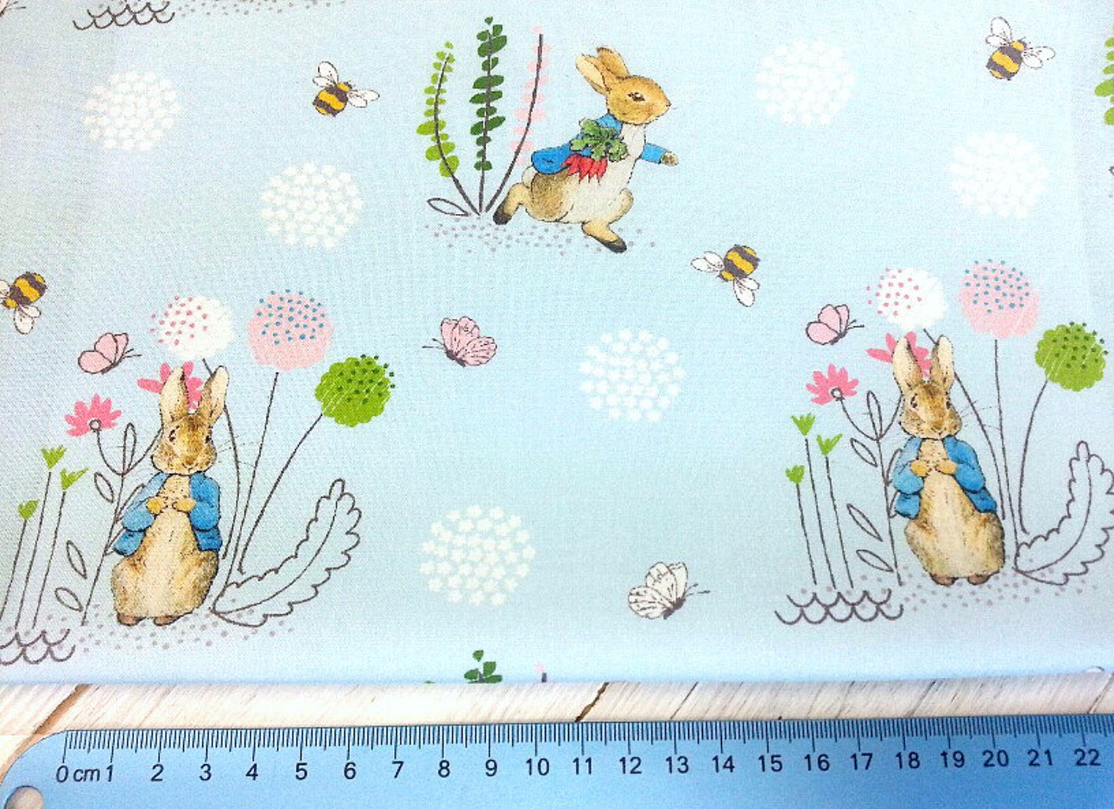 Peter Rabbit Fabric Beatrix Potter Fabric 100% Cotton Baby - Etsy