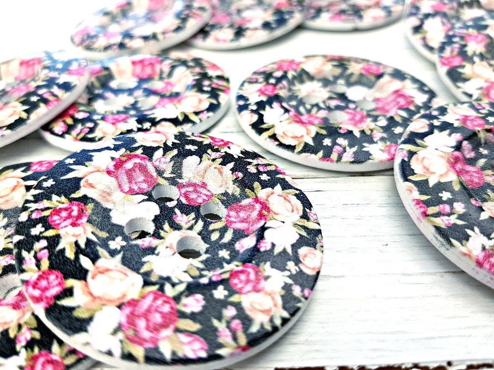 Extra Large Buttons Wooden Buttons Large Buttons Oversized - Etsy