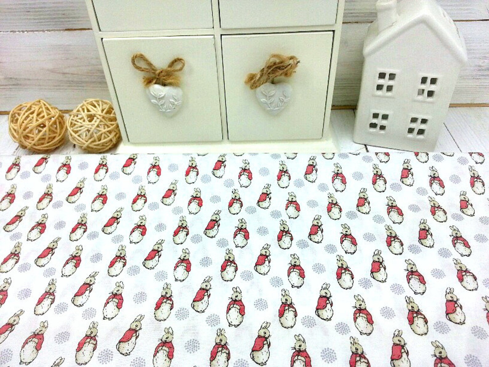 Peter Rabbit Fabric Beatrix Potter Fabric 100% Cotton Baby - Etsy