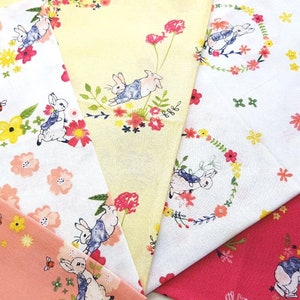 Peter Rabbit Fat Quarter Bundle, 100% Cotton, Beatrix Potter Fabric ...