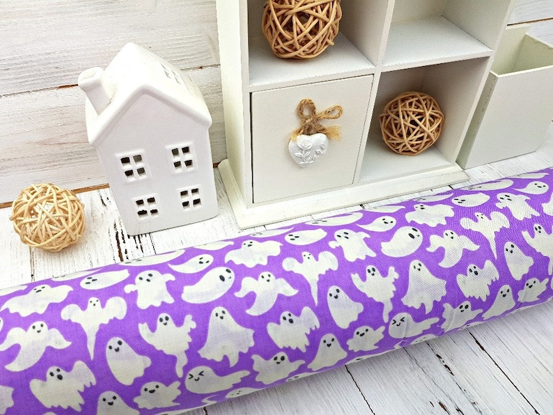 Halloween Fabric, Ghost Fabric, Polycotton Fabric, Spooky Fabric ...