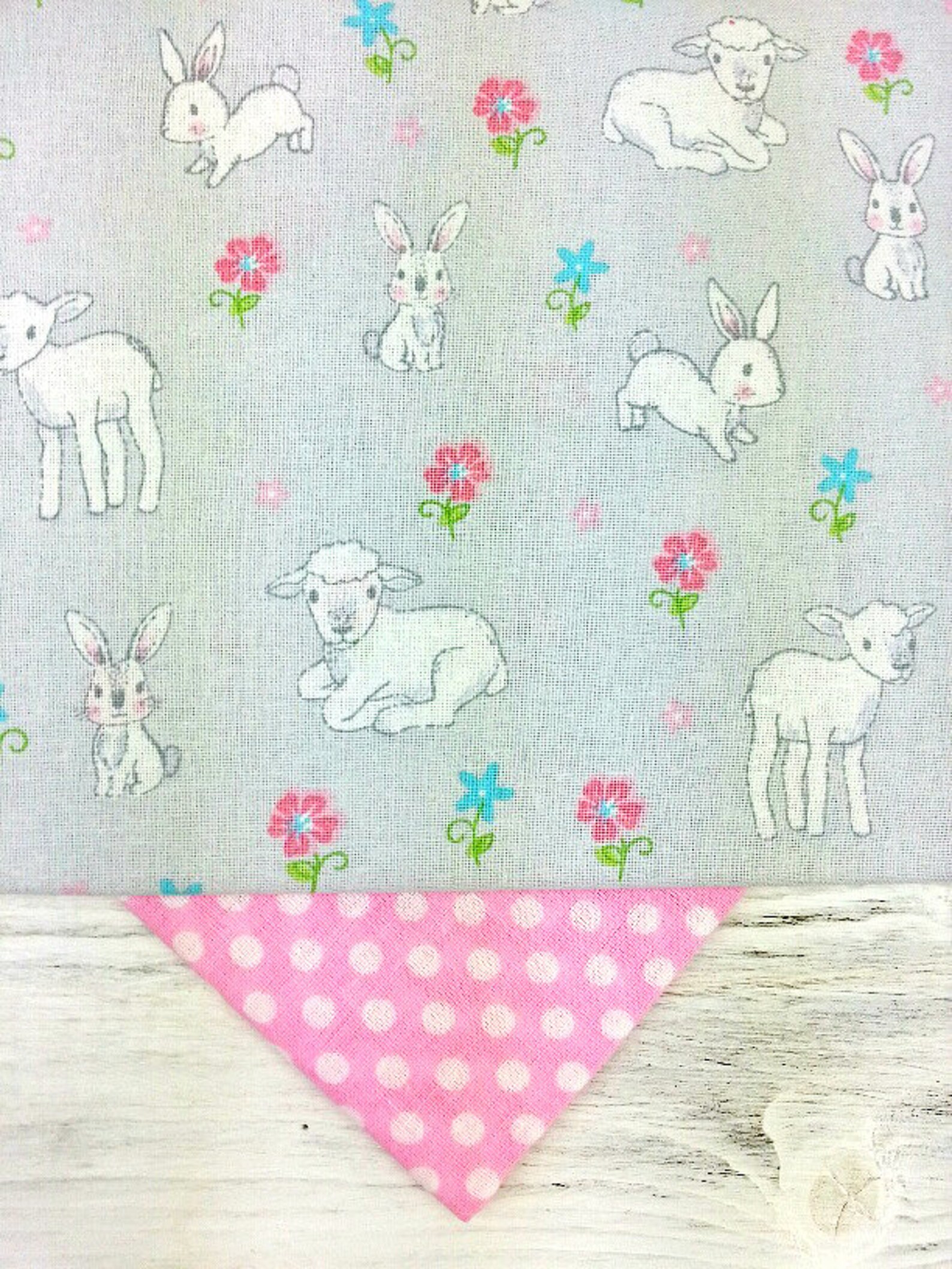 Bunny Fabric Cotton Fabric Rabbit Fabric Animal Fabric - Etsy
