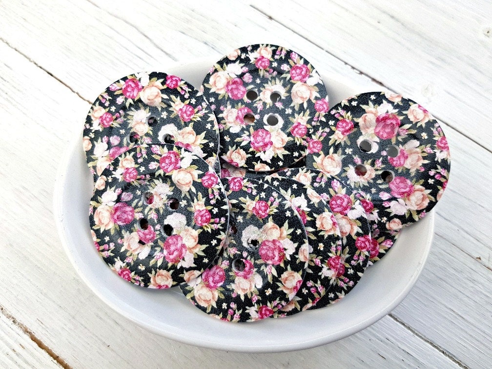 Extra Large Buttons Wooden Buttons Large Buttons Oversized - Etsy