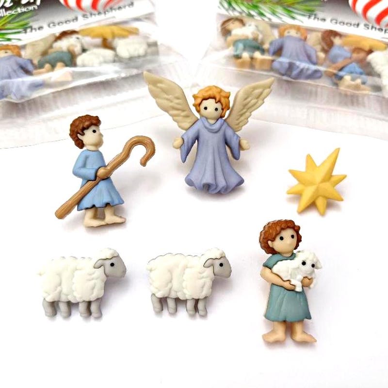 Nativity Buttons - Etsy UK