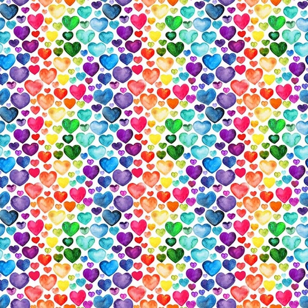 Heart Fabric - Etsy
