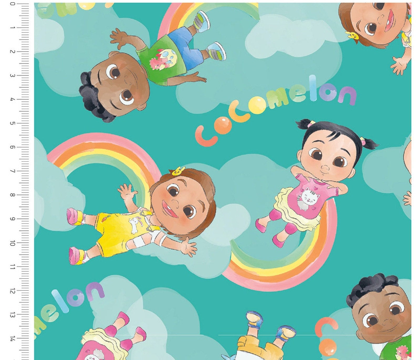 Cocomelon Friends Forever Fabric 100% Cotton Quilt Sewing - Etsy UK