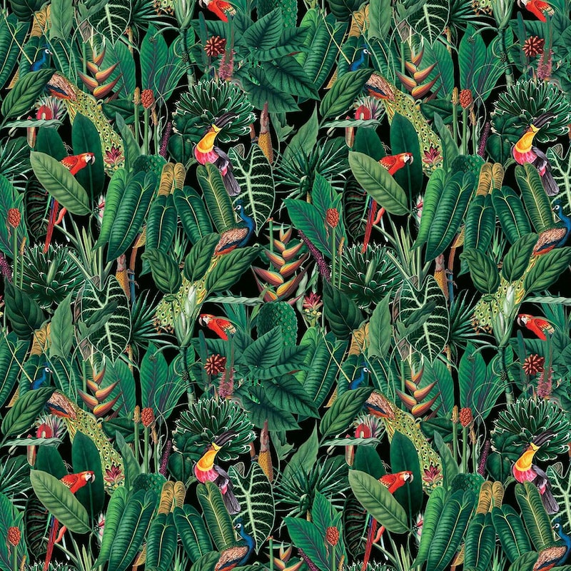 Tropical Fabric - Etsy