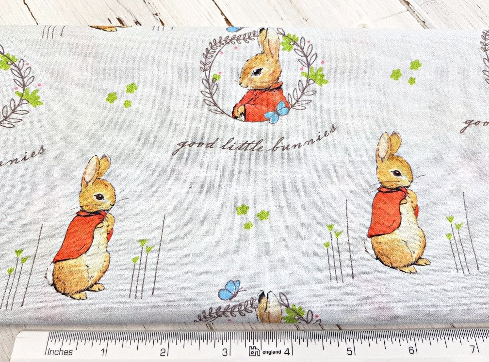 Peter Rabbit Fabric Beatrix Potter Fabric 100% Cotton Baby - Etsy