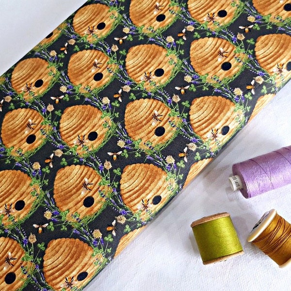 Beehive Fabric - Etsy