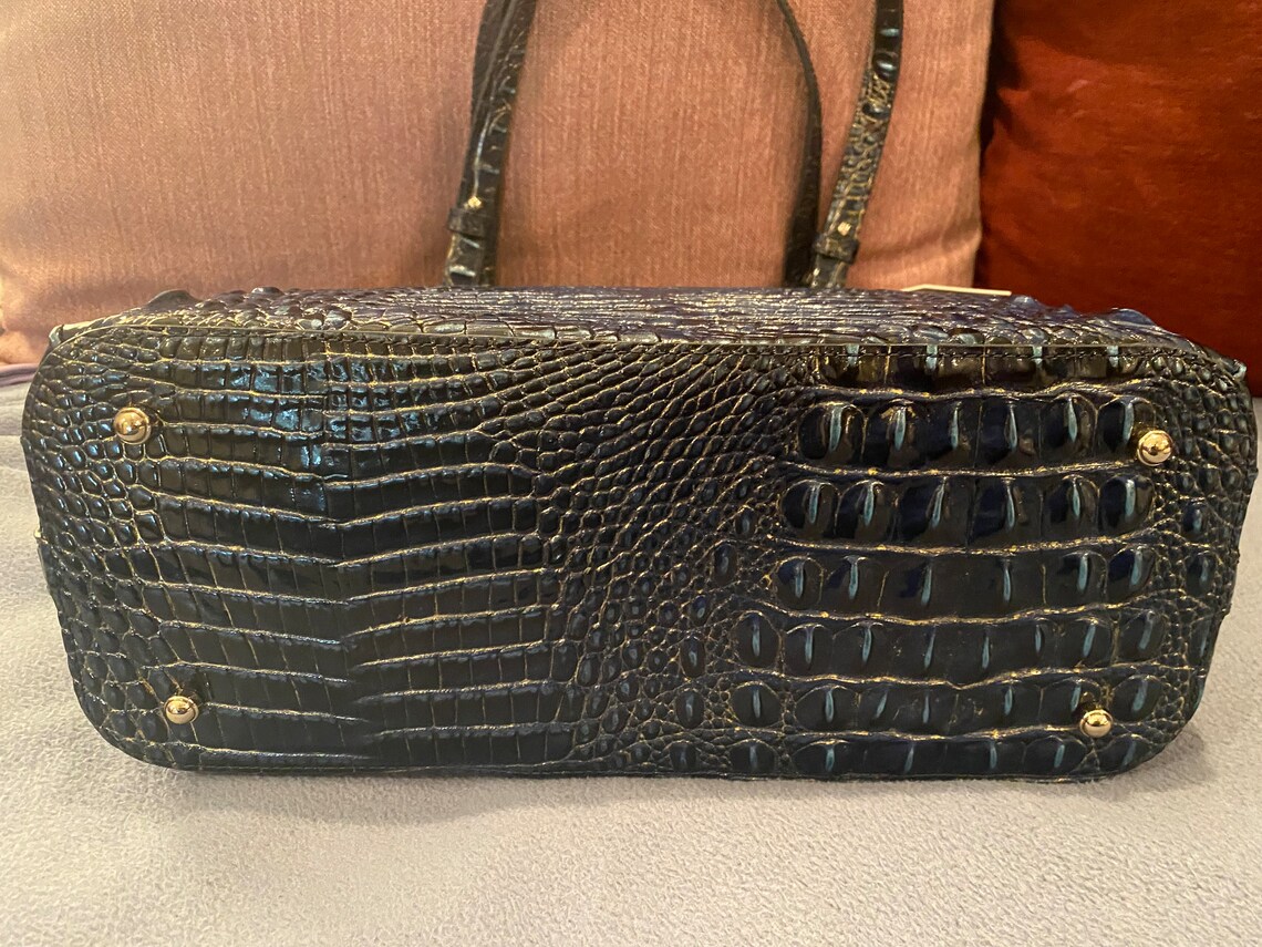 Brahmin Medium Asher Midnight Navy - Etsy