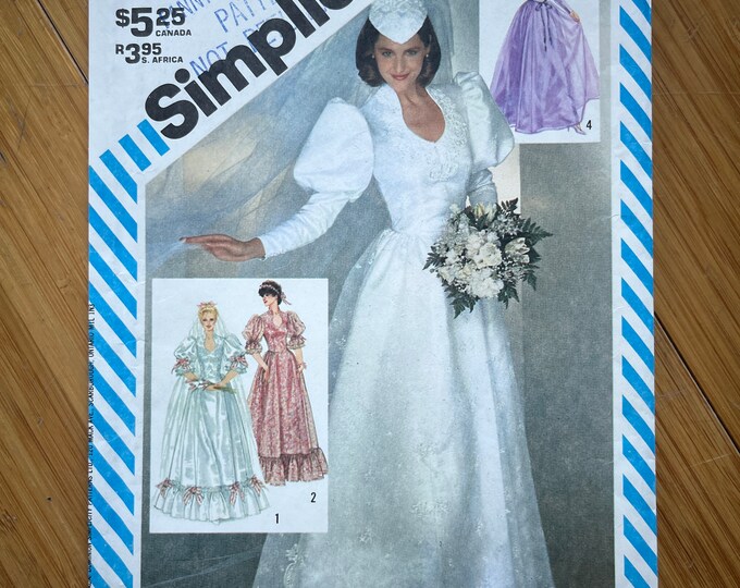 UNCUT 1982 Simplicity Pattern 5724. Size 12, Bust 34 - Etsy