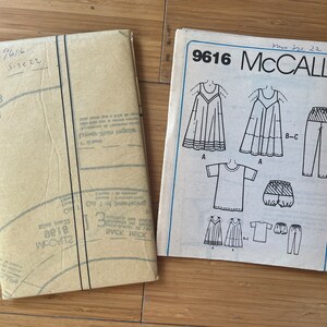 UNCUT 1985 Mccalls Pattern 9616. Size 22 - Etsy