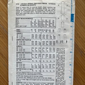 UNCUT 1969 Simplicity Pattern 5732. Size 9, Bust 32 - Etsy