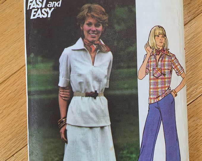 UNCUT 1979 Style Pattern 2025. Size 14 - Etsy