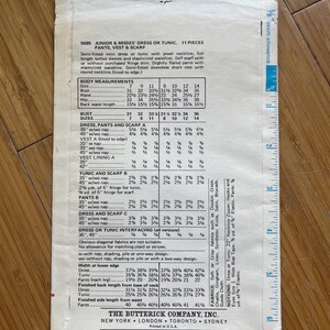 UNCUT 1969 Butterick Pattern 5685. Size 10, Bust 32.5 - Etsy
