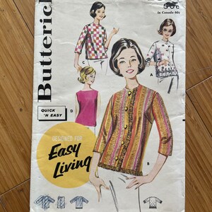 UNCUT 1963 Butterick Pattern 2324. Size 14, Bust 34 - Etsy
