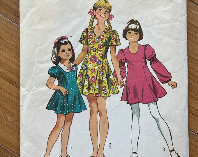 1971 Simplicity Pattern 9796. Size 8, Breast 27 - Etsy