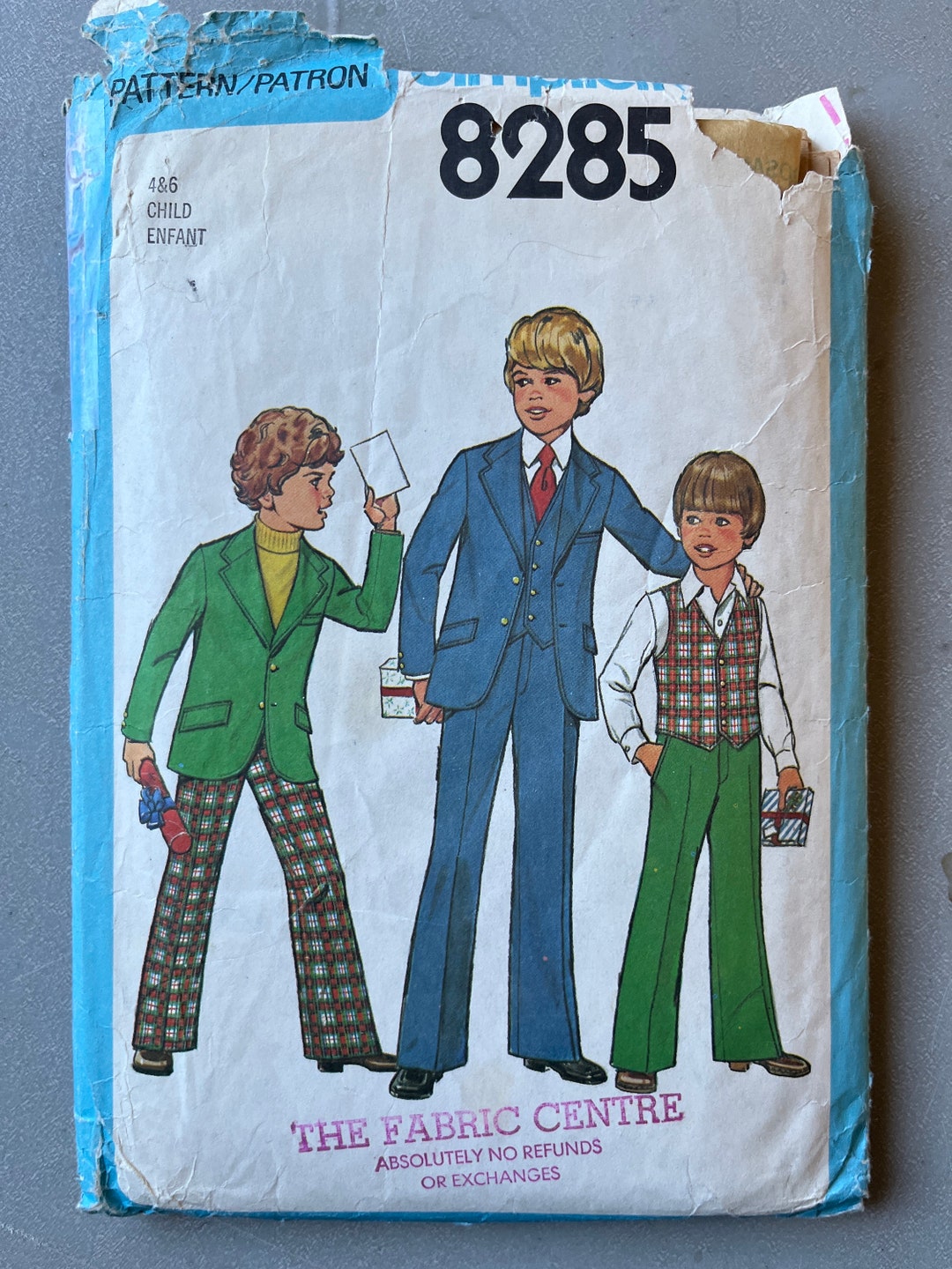 1977 Simplicity Pattern 8285. Size 4 and 6 - Etsy