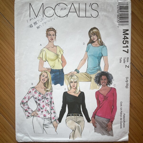 Mccalls 4517 - Etsy