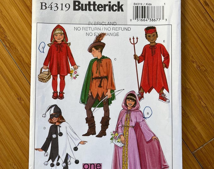 UNCUT 2004 Butterick Pattern 4319. Sizes S, M, L, XL - Etsy