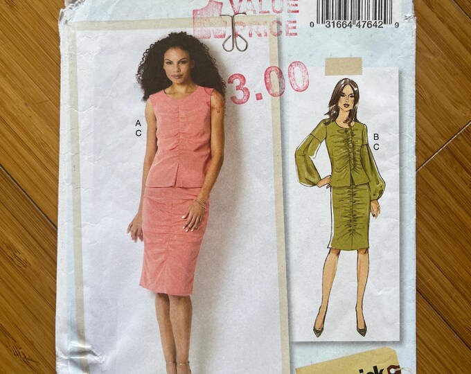 UNCUT 2018 Butterick Pattern 6593. Sizes 6, 8, 10, 12, 14 - Etsy