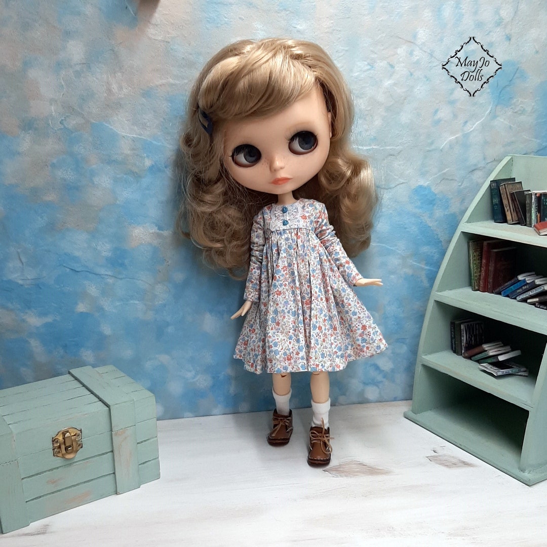 Flower Dress for Blythe Pure Neemo Flection Dress and Body - Etsy UK