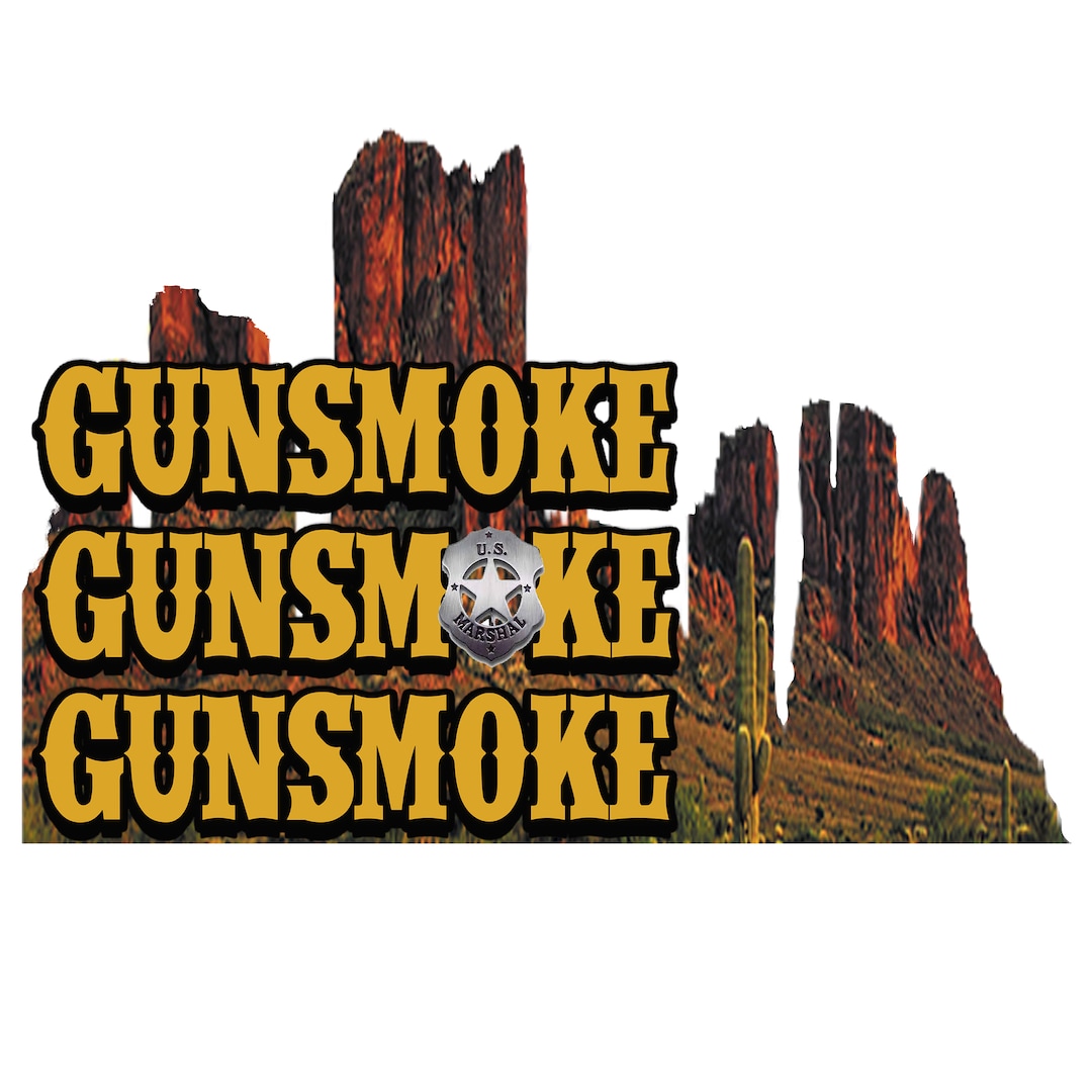 Gunsmoke in the Old West , Fancy Gypsy Retro Png, Digital, and ...