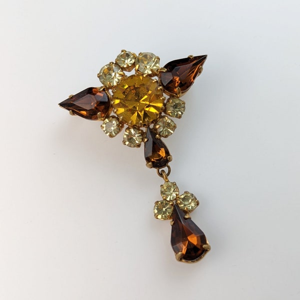Topaz Brooch - Etsy