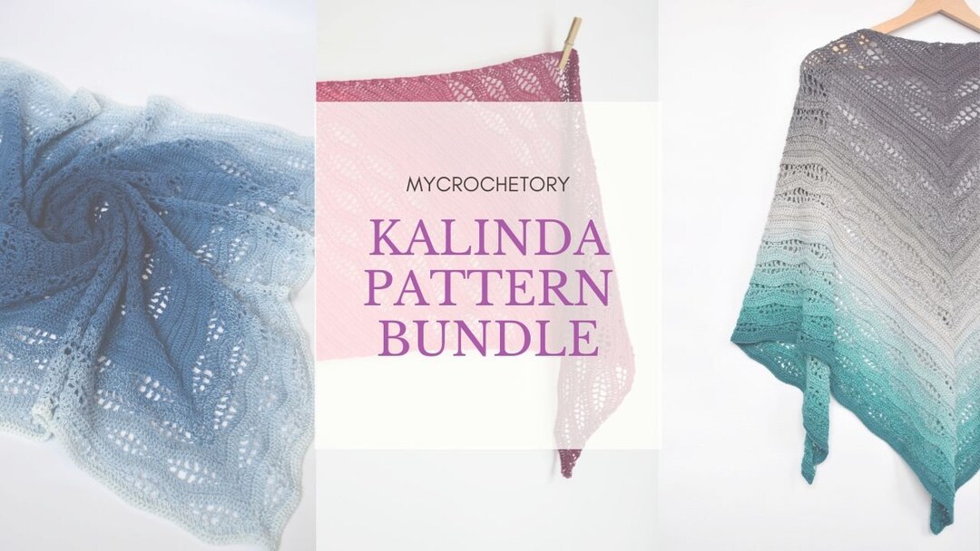 Mycrochetory Kalinda Pattern BUNDLE 3 Crochet Patterns PDF Patterns ...