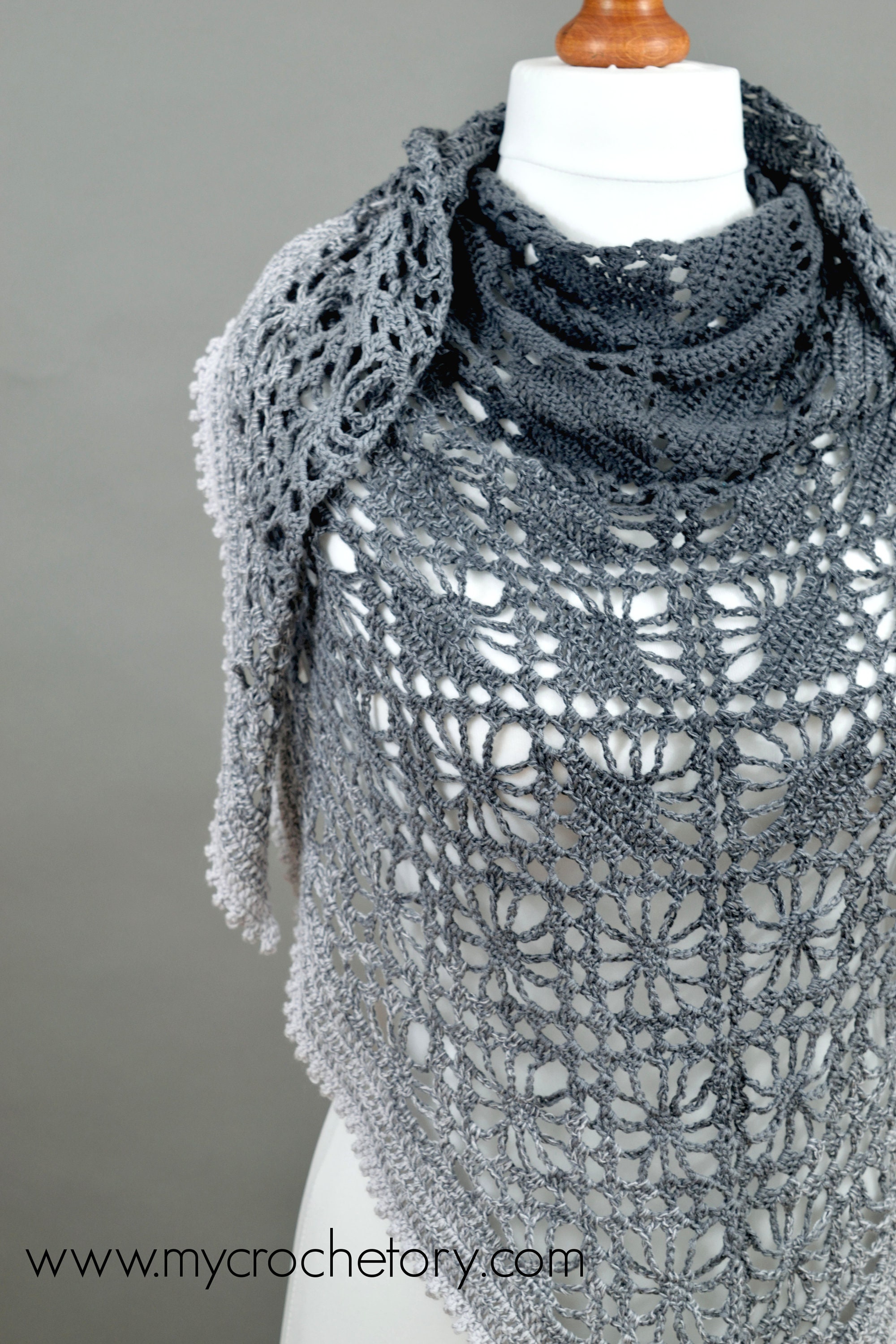 Crochet Leto Shawl Instant Download PDF Pattern Lace Elegant - Etsy