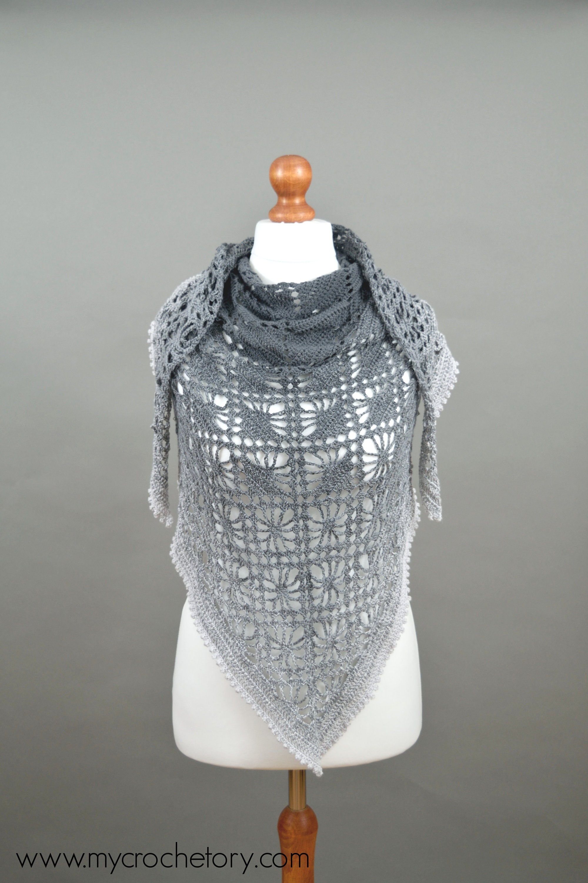 Crochet Leto Shawl Instant Download PDF Pattern Lace Elegant - Etsy