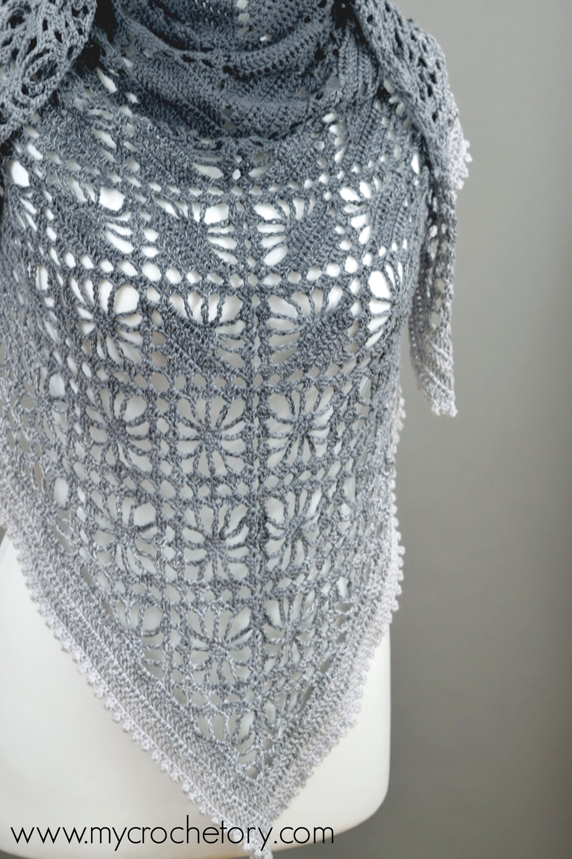 Crochet Leto Shawl Instant Download PDF Pattern Lace Elegant - Etsy