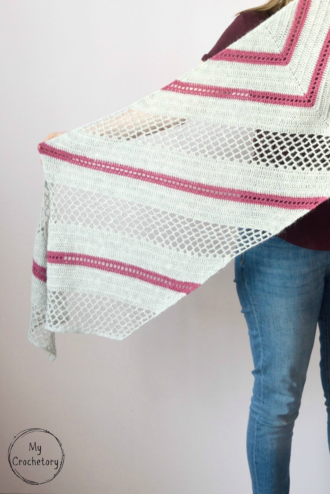 Crochet Spring Solstice Wrap Instant Download PDF PATTERN Wearable ...