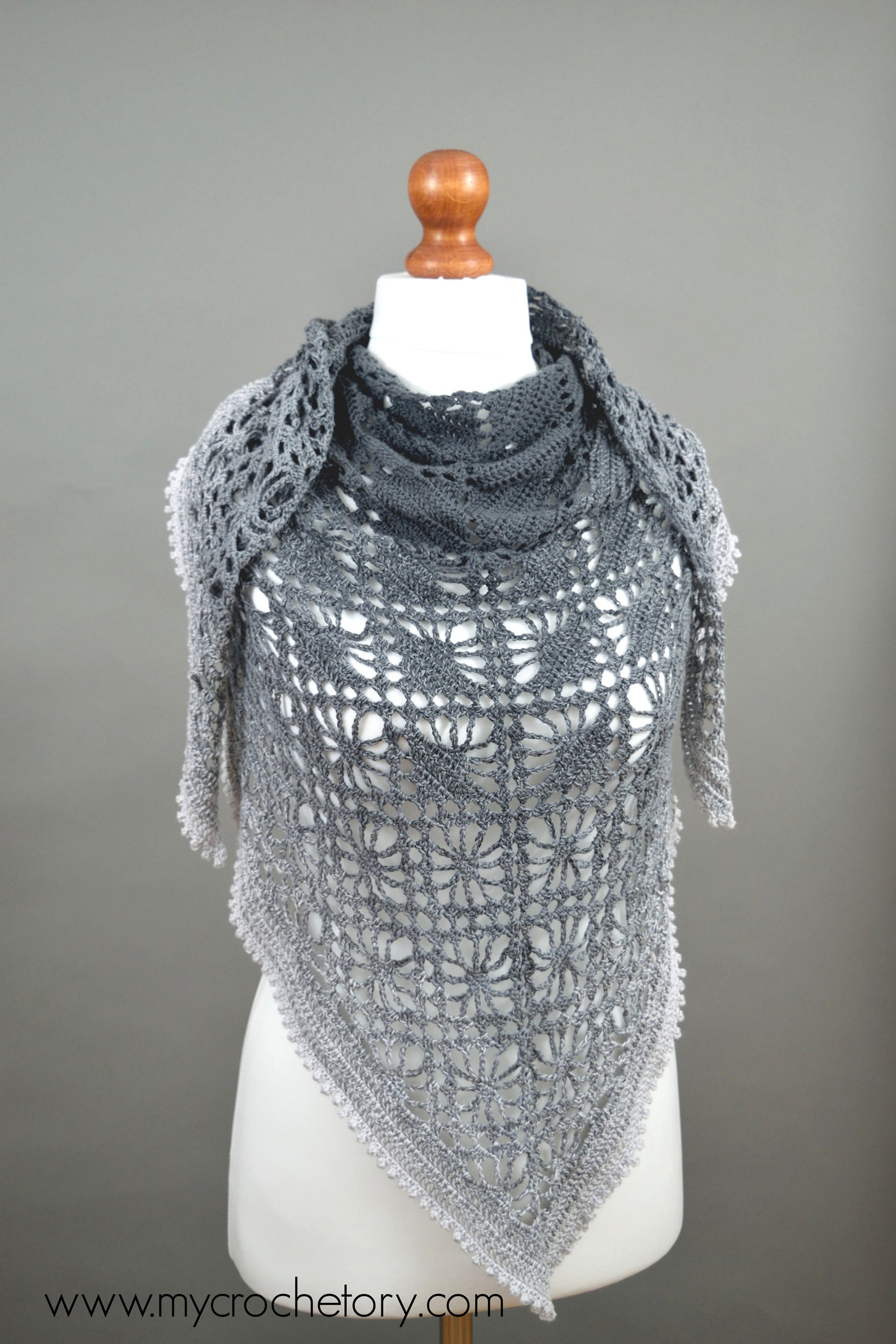 Crochet Leto Shawl Instant Download PDF Pattern Lace Elegant - Etsy