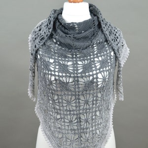 Crochet Leto Shawl Instant Download PDF Pattern Lace Elegant Shawl ...