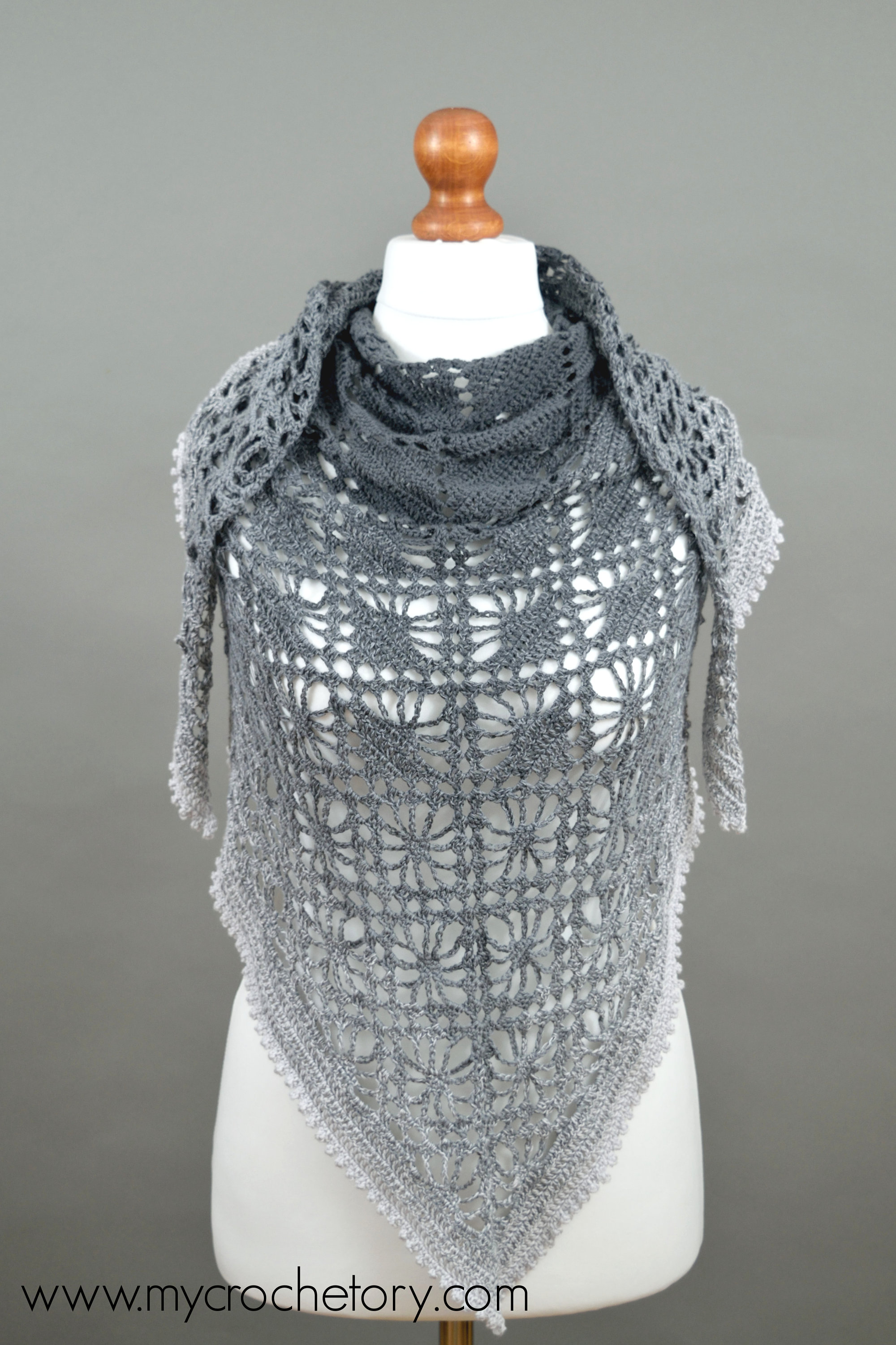 Crochet Leto Shawl Instant Download PDF Pattern Lace Elegant - Etsy