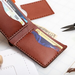 DIY Bifold Wallet Leather Kit - Etsy
