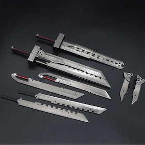 Cloud Fusion Sword First Tsurugi Cloud Strife's Fusion Sword Miniature ...