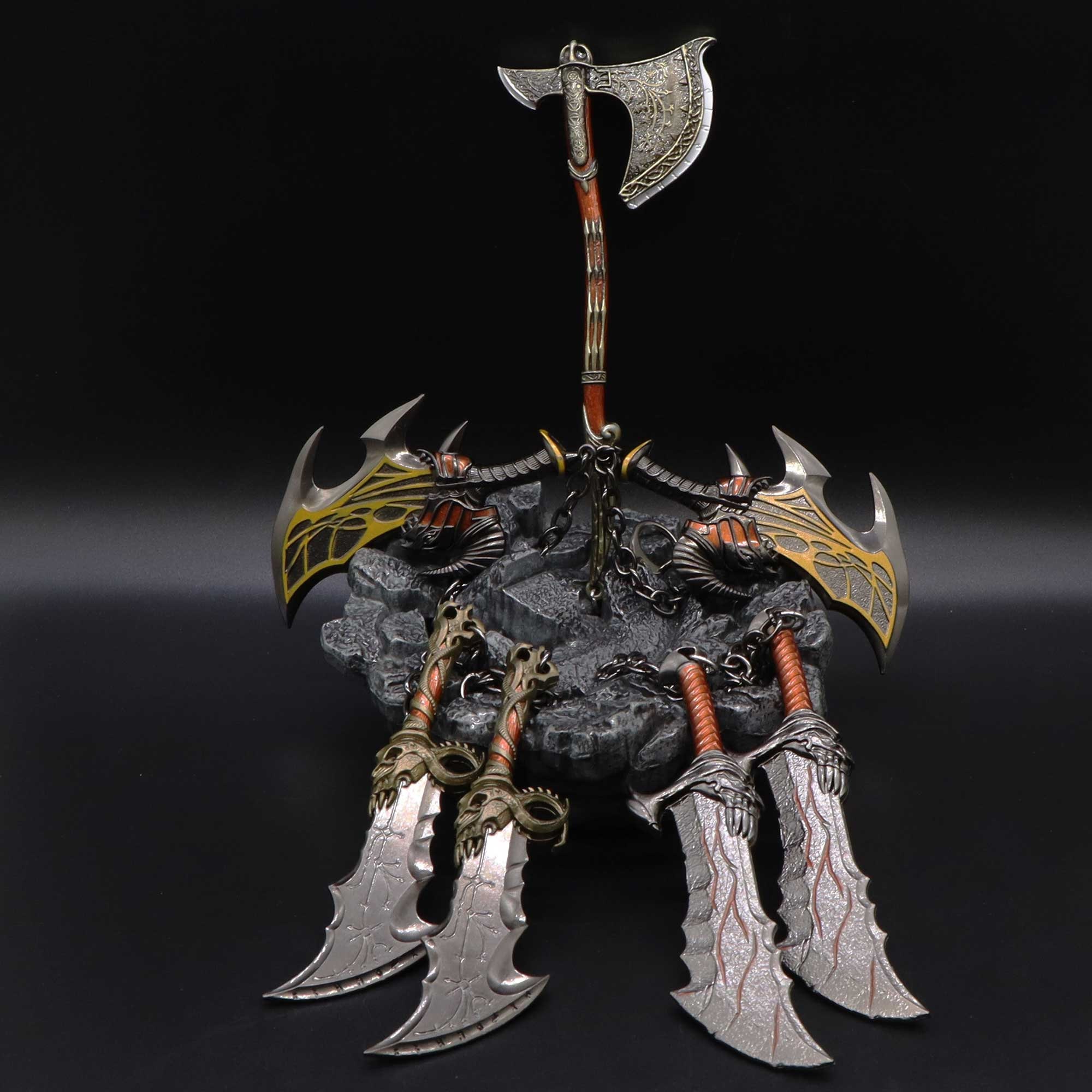 Kratos Leviathan Axe Blades of Chaos Blade of Exile Metal - Etsy UK