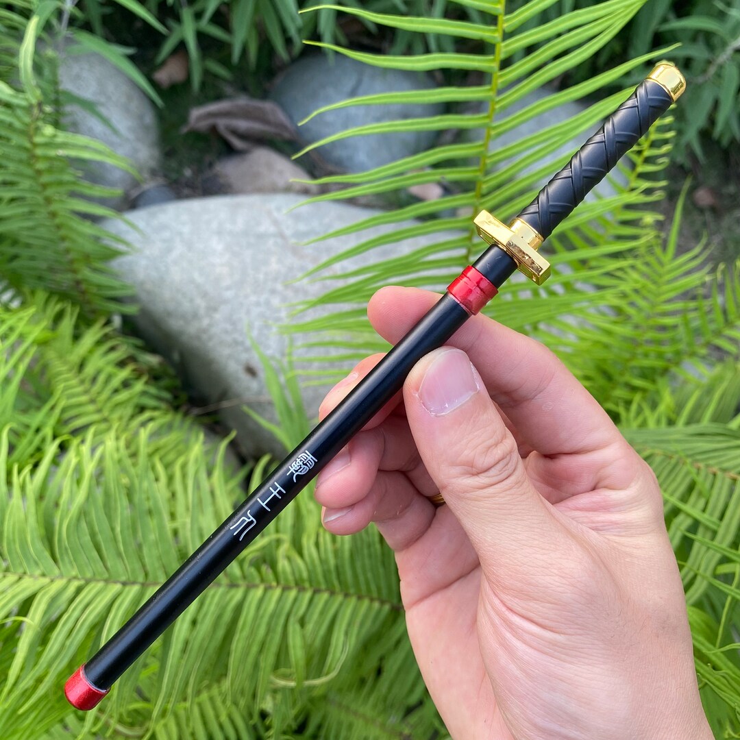 Tiny Katana Miyamoto Alloy Sword Pen Small Cool Katana Pen Sword ...