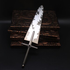 Metal Asta's Sword Miniature Demon-dweller Massive Greatsword 5-leaf ...