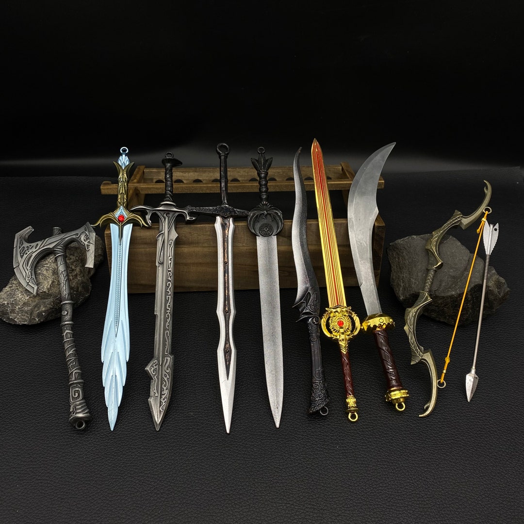 Skyrim Weapon Dawnbreaker Nightingale Blade Glass Sword Chillrend ...